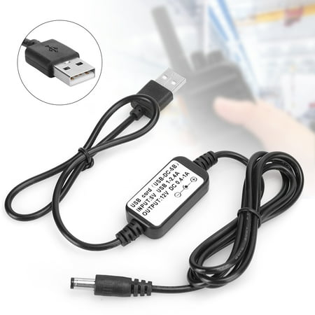 5V 12V USB Power Data Cable For Talkie, 100cm Power Supply Line For ...
