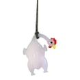 Double Color Changing Cartoon Chicken Vehicle Charm Ornament Creative ...