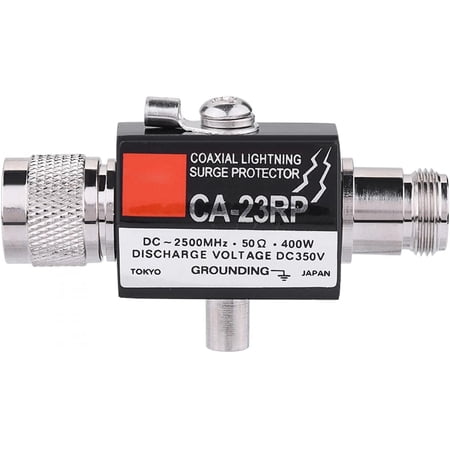 Lightning Surge Protector,N Male to N Female Full-Band Lightning ...