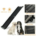 63 Feet Upgrade Folding Pet Ramp Portable Dog Ramp with Steel Frame ...