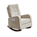 Merax Recliner Chair, Lazy Sofa Tatami Adjustable Chair, Rocking Sofa ...