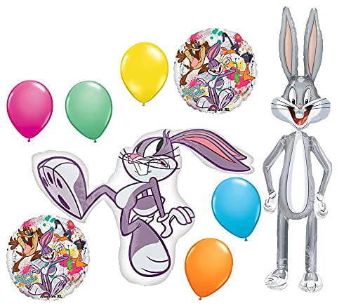 Bugs Bunny Party Supplies Looney Tunes Birthday Balloon Bouquet