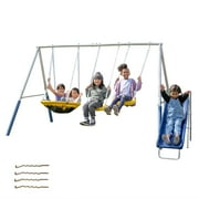 Galvanized Swing Set