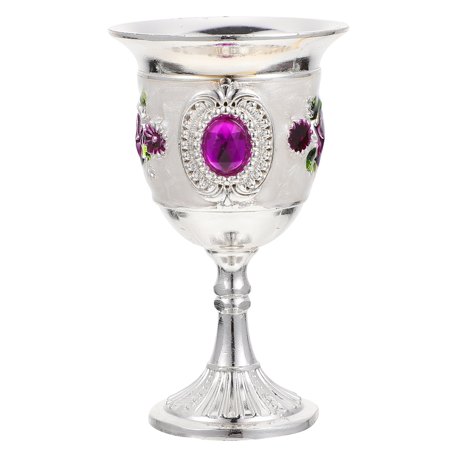 NUOLUX Cup Metal Champagne Medieval Goblet Drinking Cups Water Glasses ...
