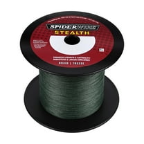 SpiderWire Stealth® Braid Fishing Line, Moss Green, 40 lb Test Strength ...