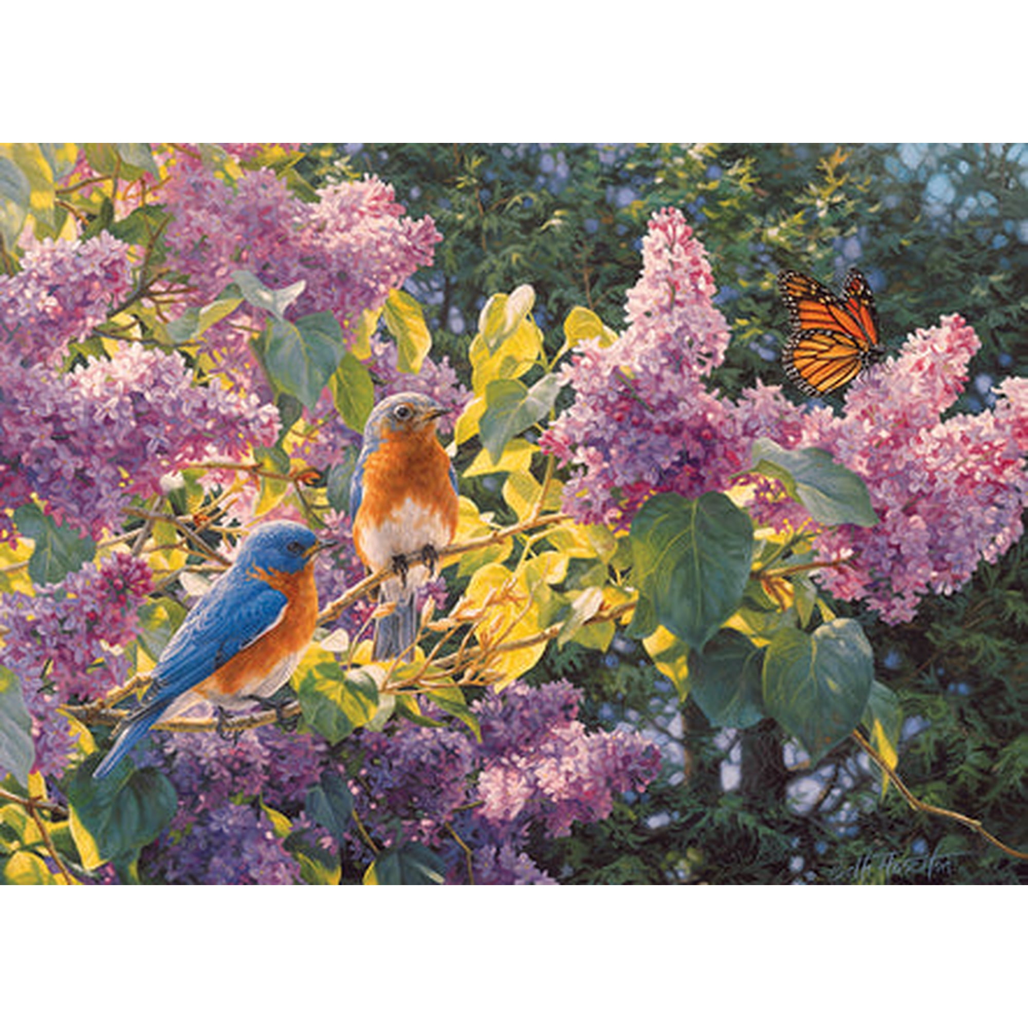 Click here for Cobble Hill 500 Piece Puzzle - Spring Interlude -... prices
