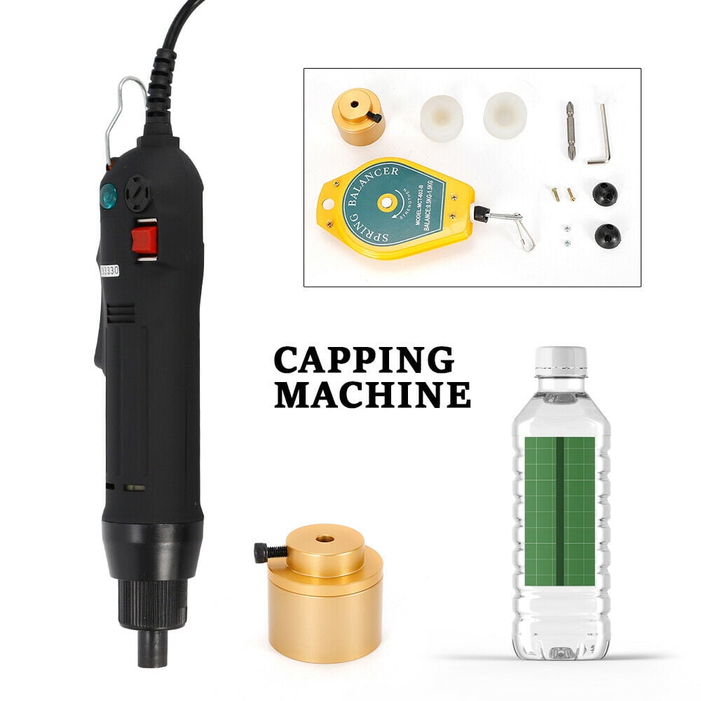 110V Electric HandHeld Screw Capper Bottle Filling sealing Machine 110V ...