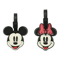 Disney Luggage Tag Set | 4 Pcs Set Mickey Mouse and Minnie Mouse ...