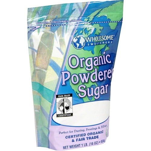 Wholesome Sweeteners Organic Powdered Sugar, 1 lb (Pack of 6) - Walmart.com