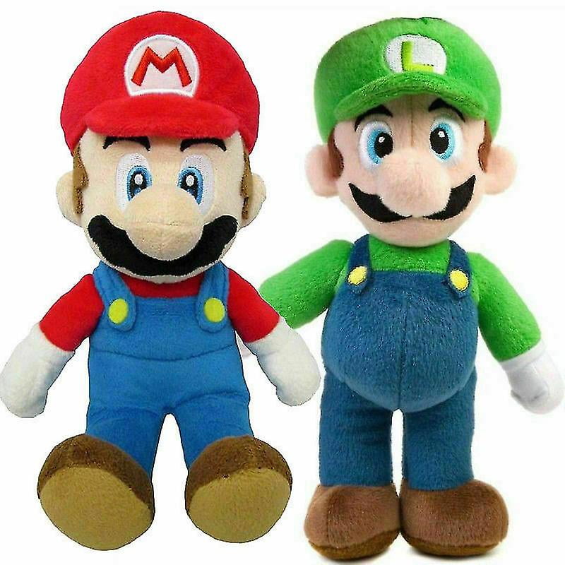 Click here for Zmnew 25cm Super Mario Bros Plush Doll Mario Luigi... prices
