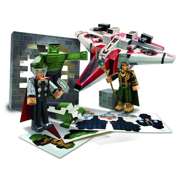 Marvel Avengers Assemble Papercraft Avenjet Aircraft Set - Walmart.ca