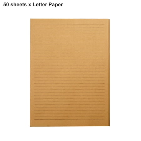 50 Sheets Letter Paper School Office Thick A5 B5 A4 Painting Brown ...