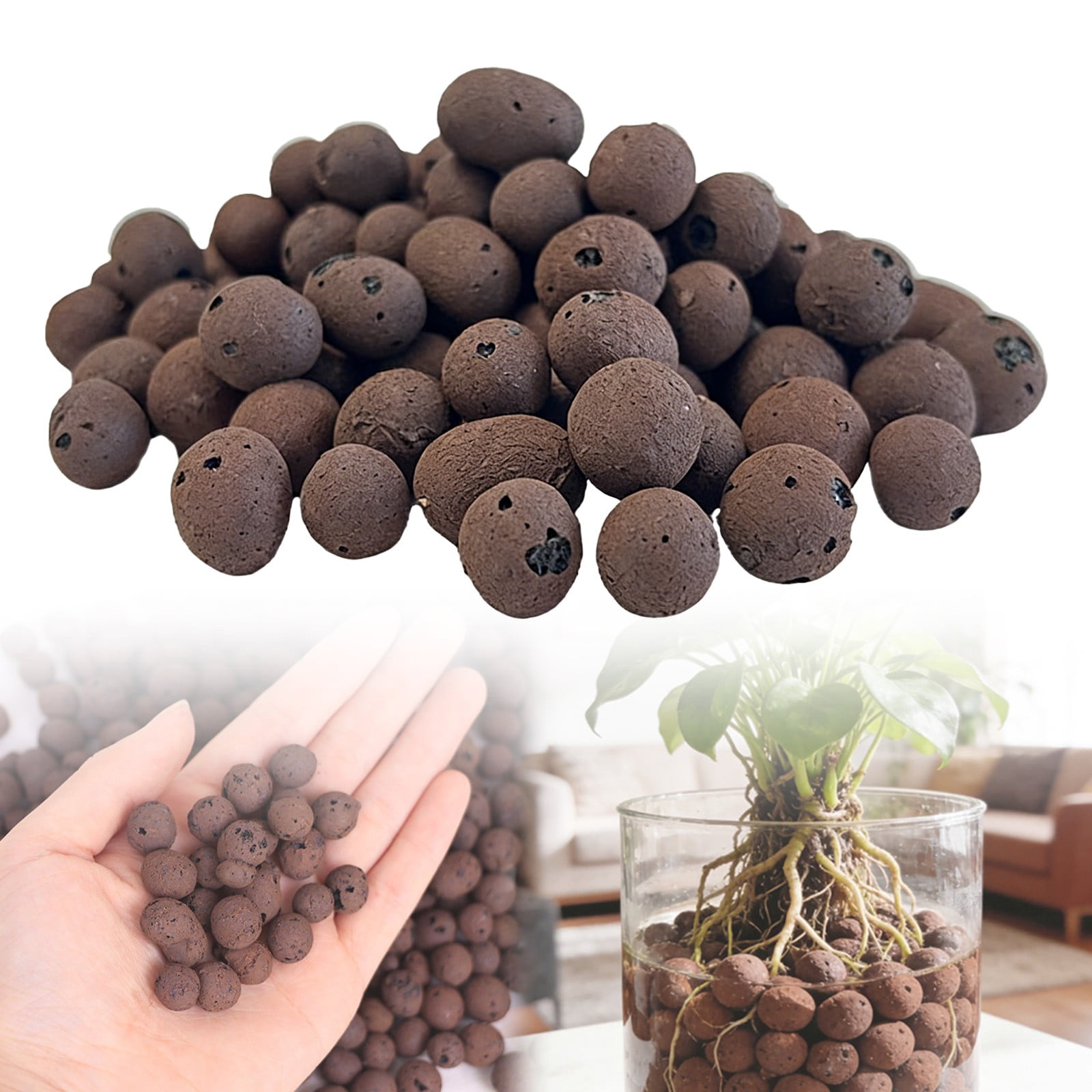 Click here for Veloria Home Seed Planter Expanded Clay Pebbles Fo... prices