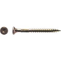 Big Timber #10 x 5 In. Bronze Flat Head Wood Screw (185 Ct., 5 Lb ...