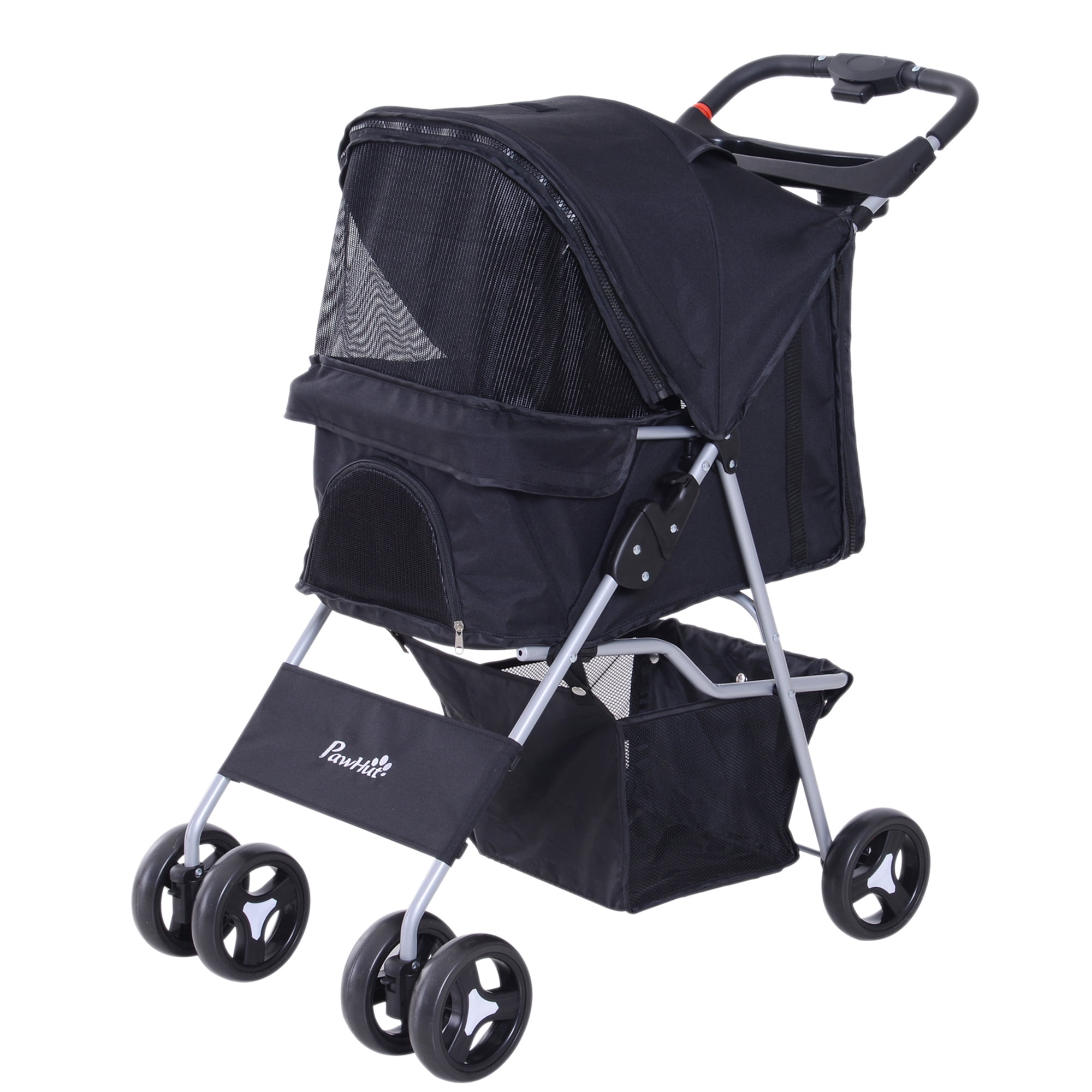 Click here for Pawhut Dog Stroller  One-Click Folding Pet Strolle... prices