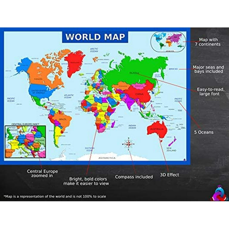 Inset Map For Kids