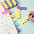Mr. Pen Sticky Notes 1x3 Inch Bright Colors Pack of 36 Pads 2160 Sheets ...