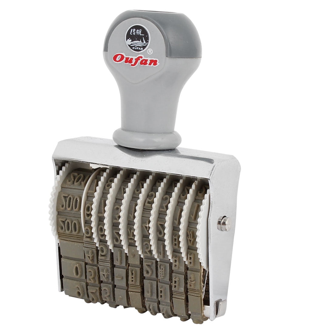 Date Design 9 Digits Number Numbering Machine Roller Stamp Seal ...