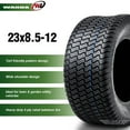 WANDA 23X8.5-12 Lawn Mower Tractor Cart Turf Tires 4 Ply 23x8.5x12 -Set ...