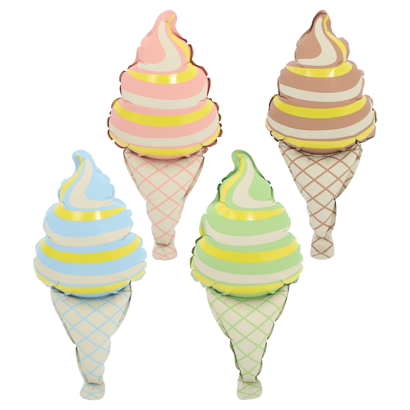 Click here for Miangastore Pvc Ice Cream Balloon Blue 4pcs 18.9x9... prices