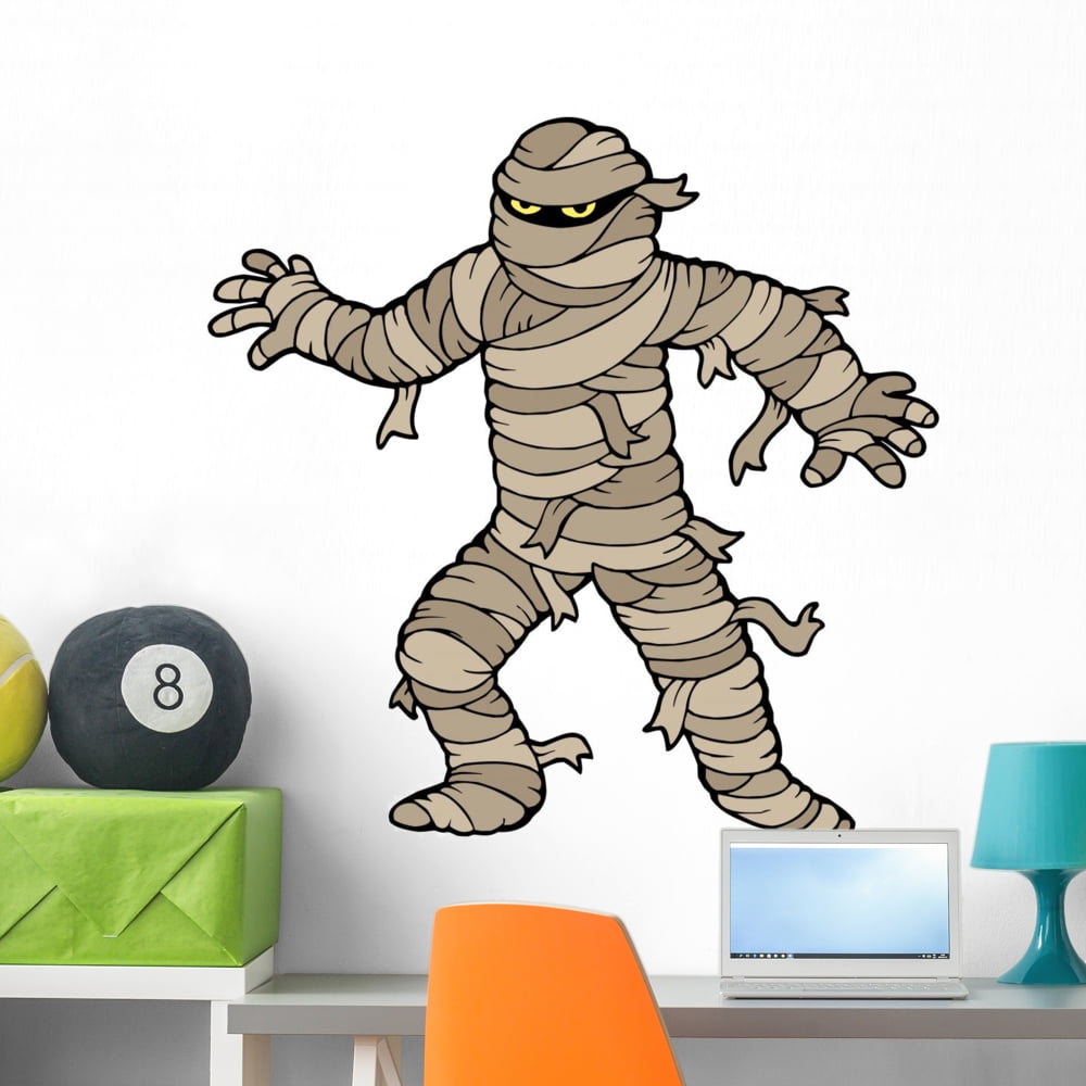 Ancient Mummy Wall Decal by Wallmonkeys Peel and Stick Graphic (36 in W ...