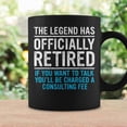 The Legend Has Officially Retired Father Retirement Coffee Mugs ...