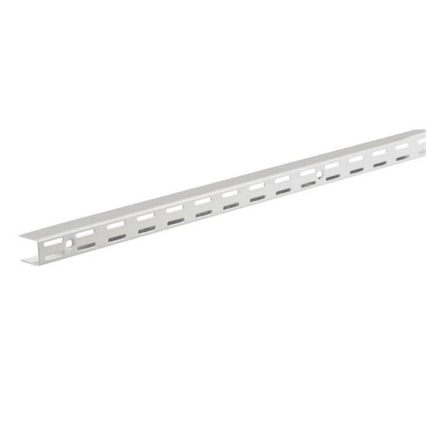 Rubbermaid 3Q73-00-WHT Track Upright Steel White - 40 in. 25 in. - pack ...