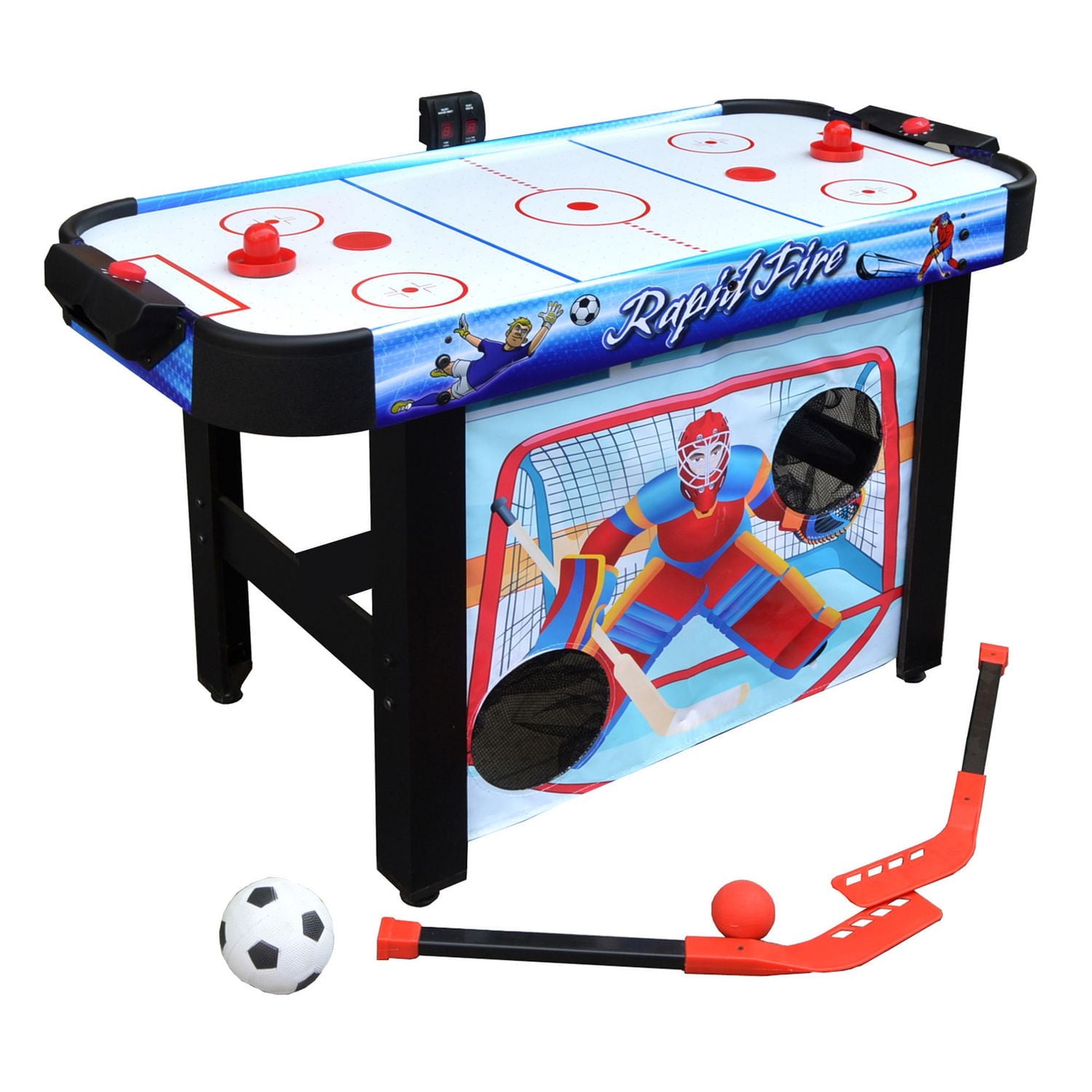 Click here for Hathaway Rapid Fire 42 3-In-1 Air Hockey Multi-Gam... prices
