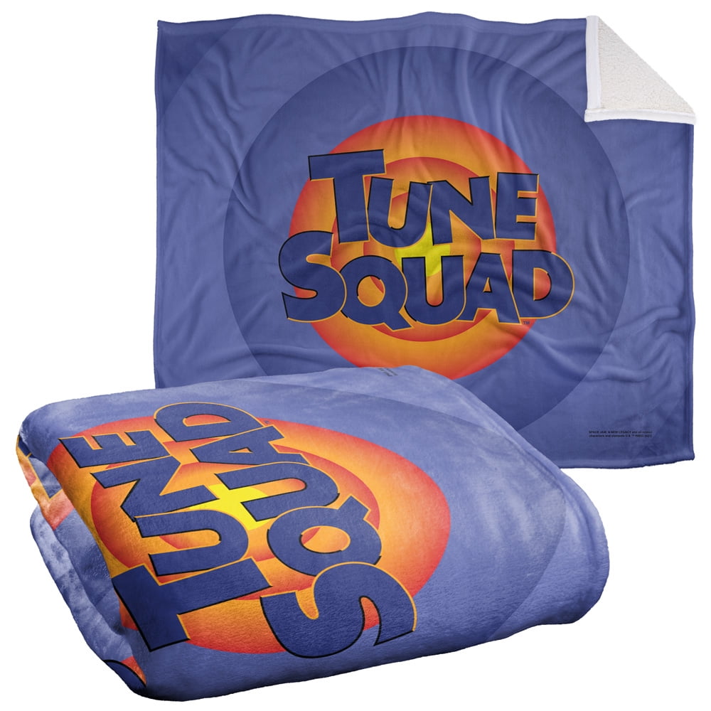 Space Jam: A New Legacy Blanket, 50"x60", Tune Squad Logo Silky Touch ...