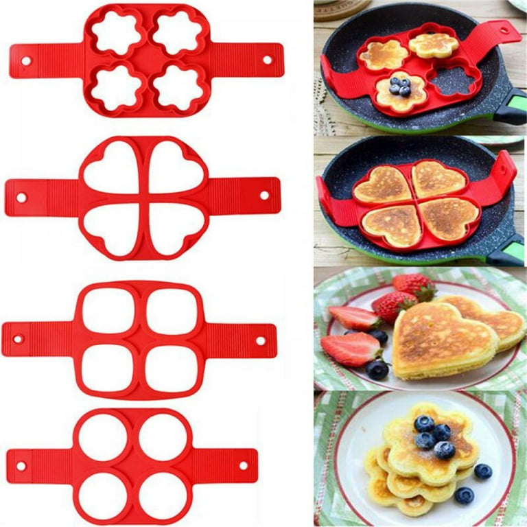 Heart Shaped Pancake Molds
