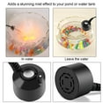 Mini Black Mist Maker with No Light for Water Fountain Pond Fish Tank ...