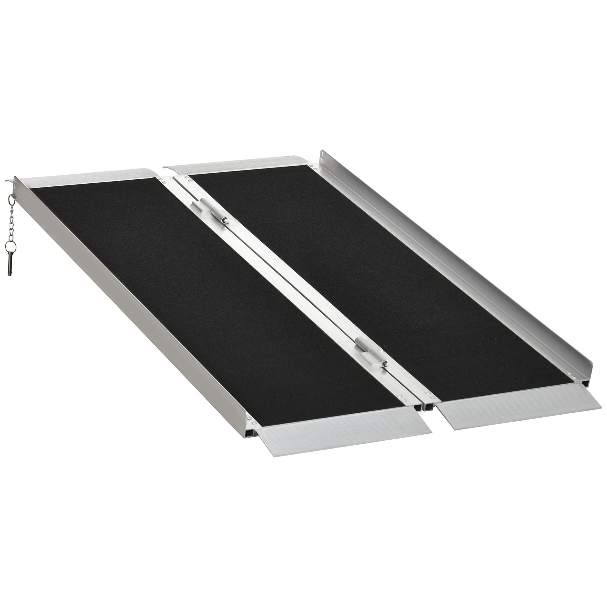 Click here for Homcom 4 Portable Wheelchair Ramp Aluminum Thresho... prices