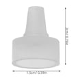 BESTYASH 2Pcs Automatic Kettle Sensor Cover Transparent Silicone ...