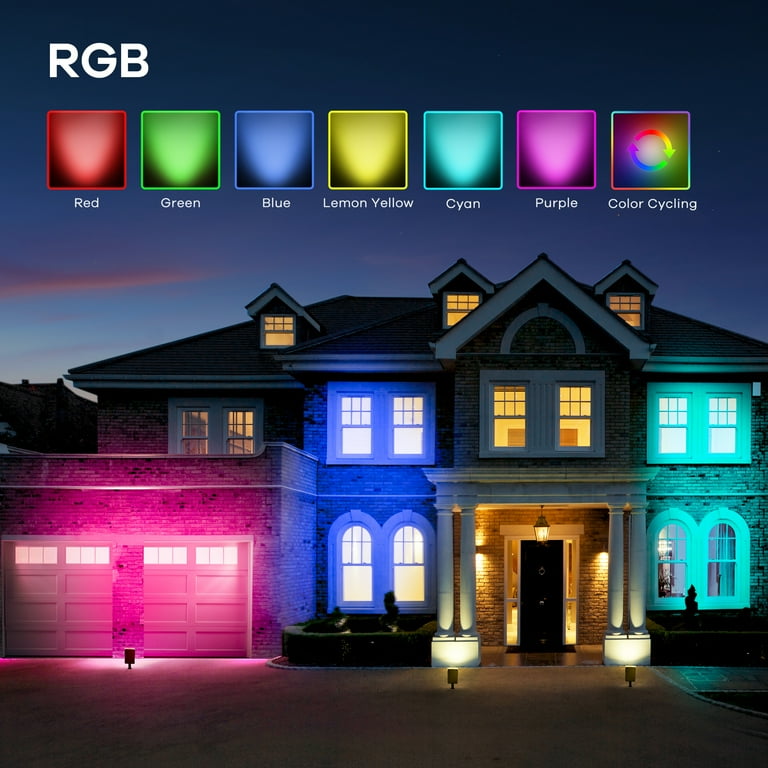 Multicolor Outdoor Spotlight