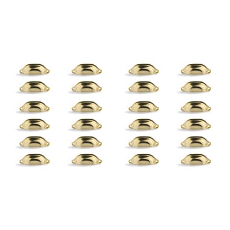 Destyer 12 Pieces Drawer Handle 98mm Vintage Pre-drilled Solid Color ...