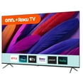 onn 70” Class 4K UHD (2160P) LED Roku Smart Television HDR (100012588 ...