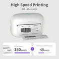 Mini Wireless Portable Bluetooth Thermal Printer Black, Compatible with ...