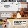 Baby Night Light, Silicone Egg Light for Kids, Portable Touch Lamp with ...