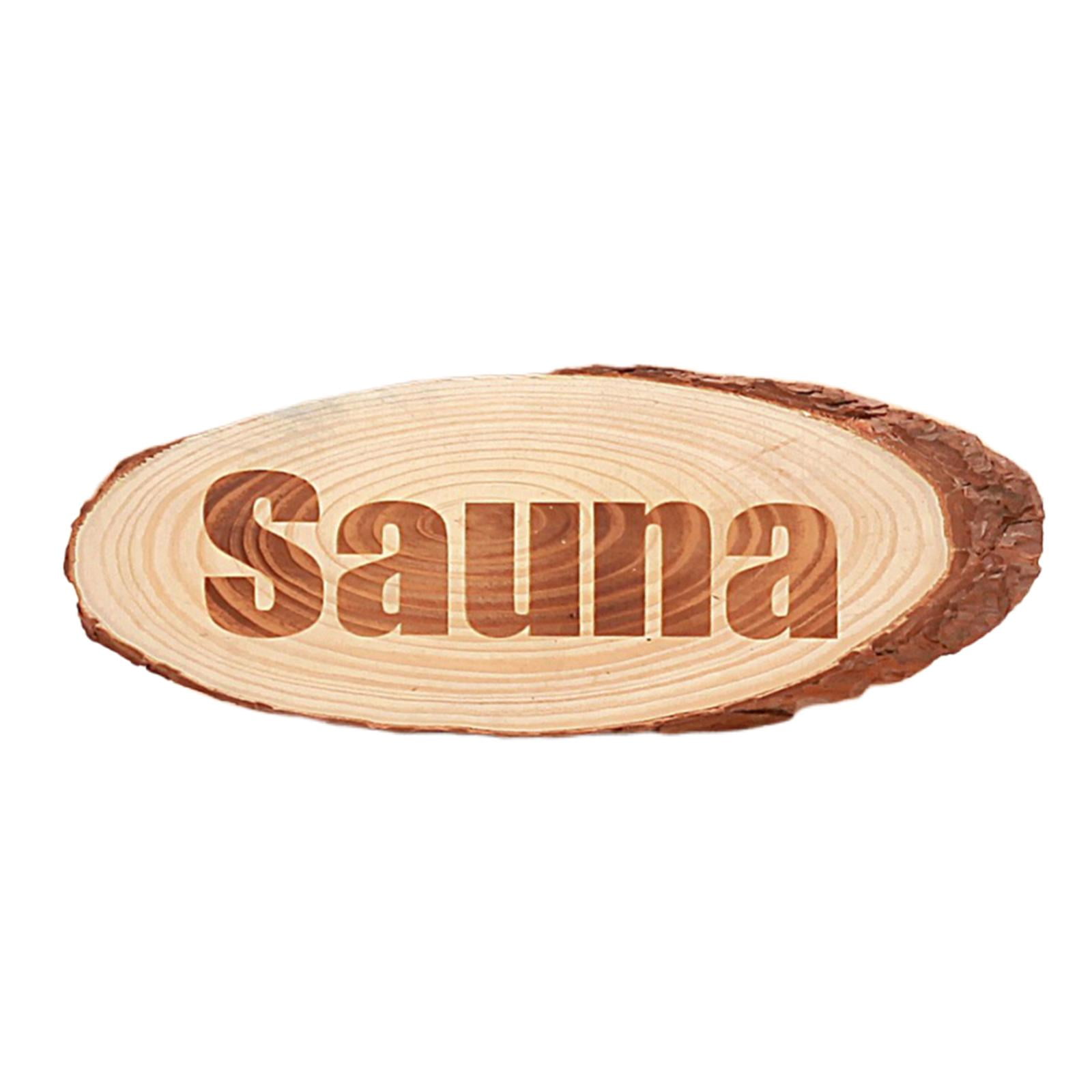 Sauna Signage Accessories Hinweisschild Panel Decor 28x11x1cm - Walmart.com