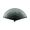 10PC Christmas decorations Fan Ancient Style Folding Fan Opening And ...