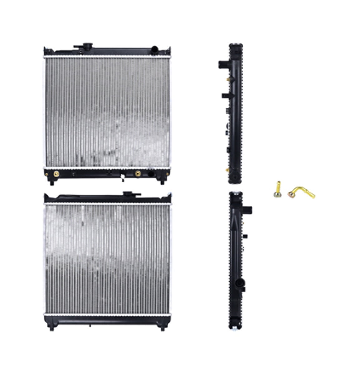 Radiador De Agua Tracker 1993 A 1998 Chevrolet L4 1.6L Aut Soldado ...