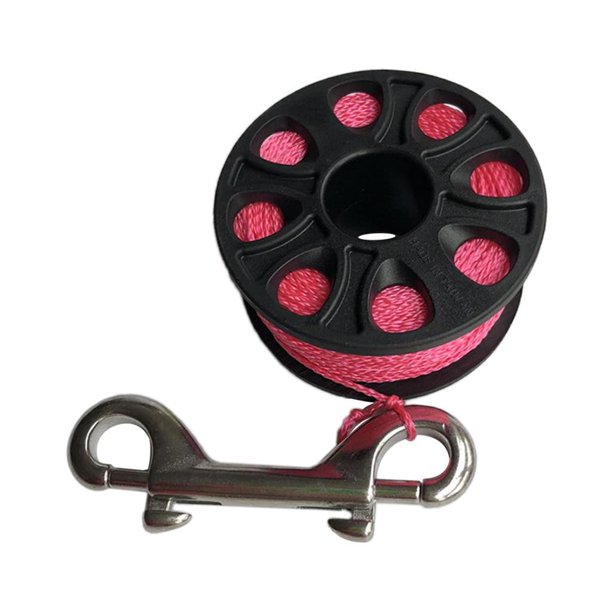 Greeniant Dive Line Reel Finger Spool for Fluorescent Diving Pink ...