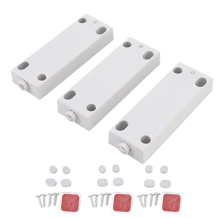 Door Push Release Latch, Adjustable ABS Stainless Steel Strong Suction ...