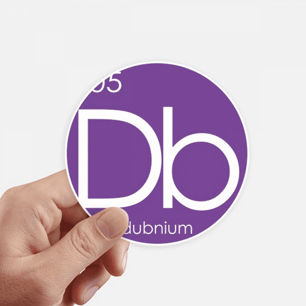 Chestry Elements Period Table Transition Metals Dubnium Db Sticker ...