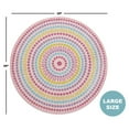 Delta Children Kids Rainbow Dot Round Area Rug, 39-Inch, Pink - Walmart.com