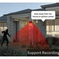 Motion Sensor Motion Alarm Emits loud dog barking gunshot sounds upto ...