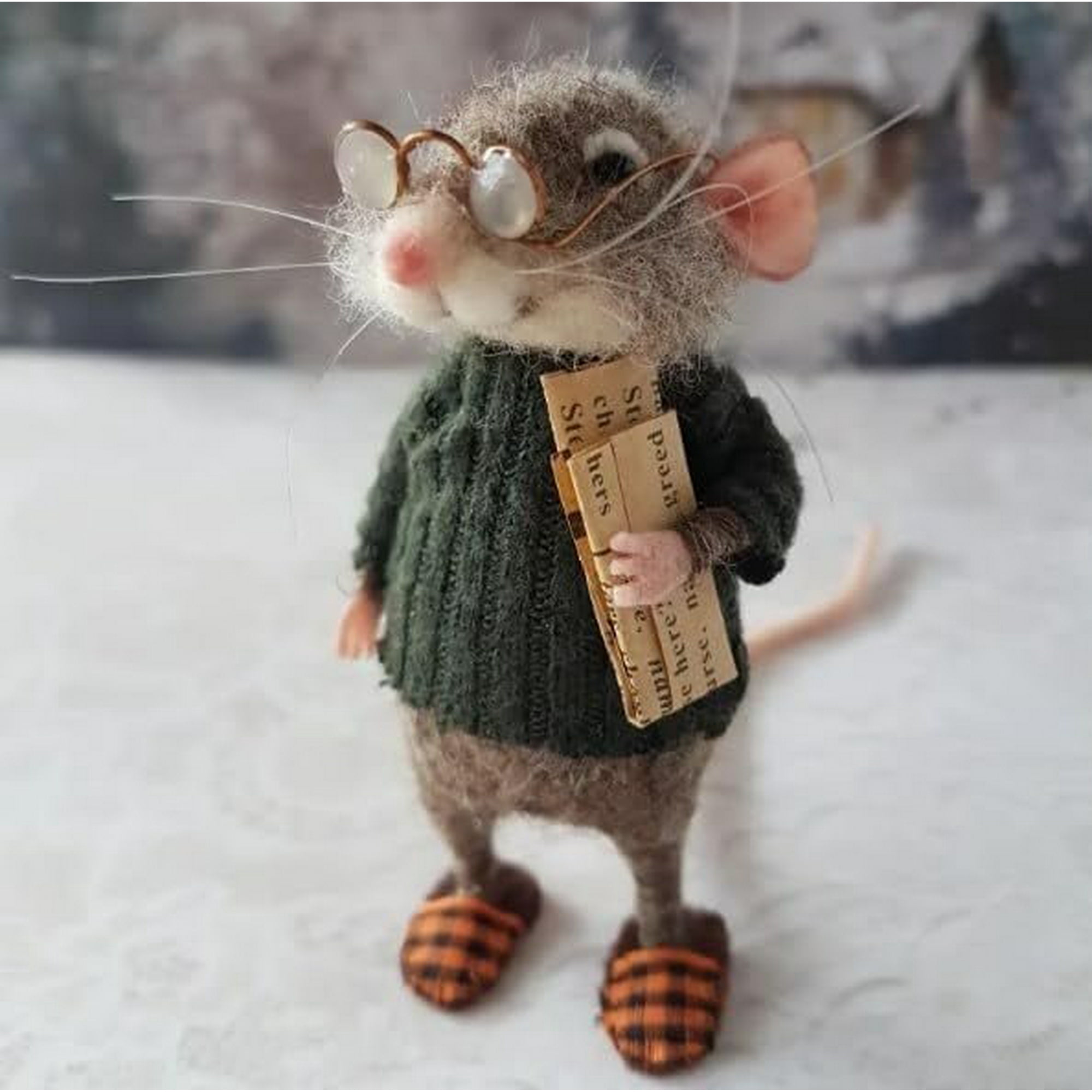 Click here for Eastin Cute Needle Felted Mouse（diy Kits) Christma... prices