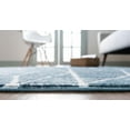 Unique Loom Matrix Trellis Collection Area Rug - Geometric (3' x 10 ...