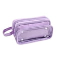 CZADY Pencil Box, Detachable Transparent Multi Layer Pen Pouch with ...