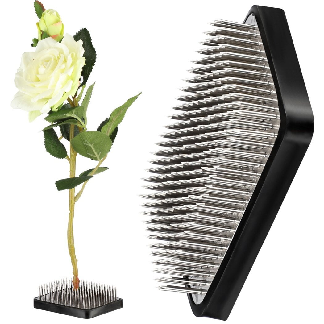 Flower Frog Holder, 3 x 2’’ Ikebana Flower Arranger Pin Holder ...